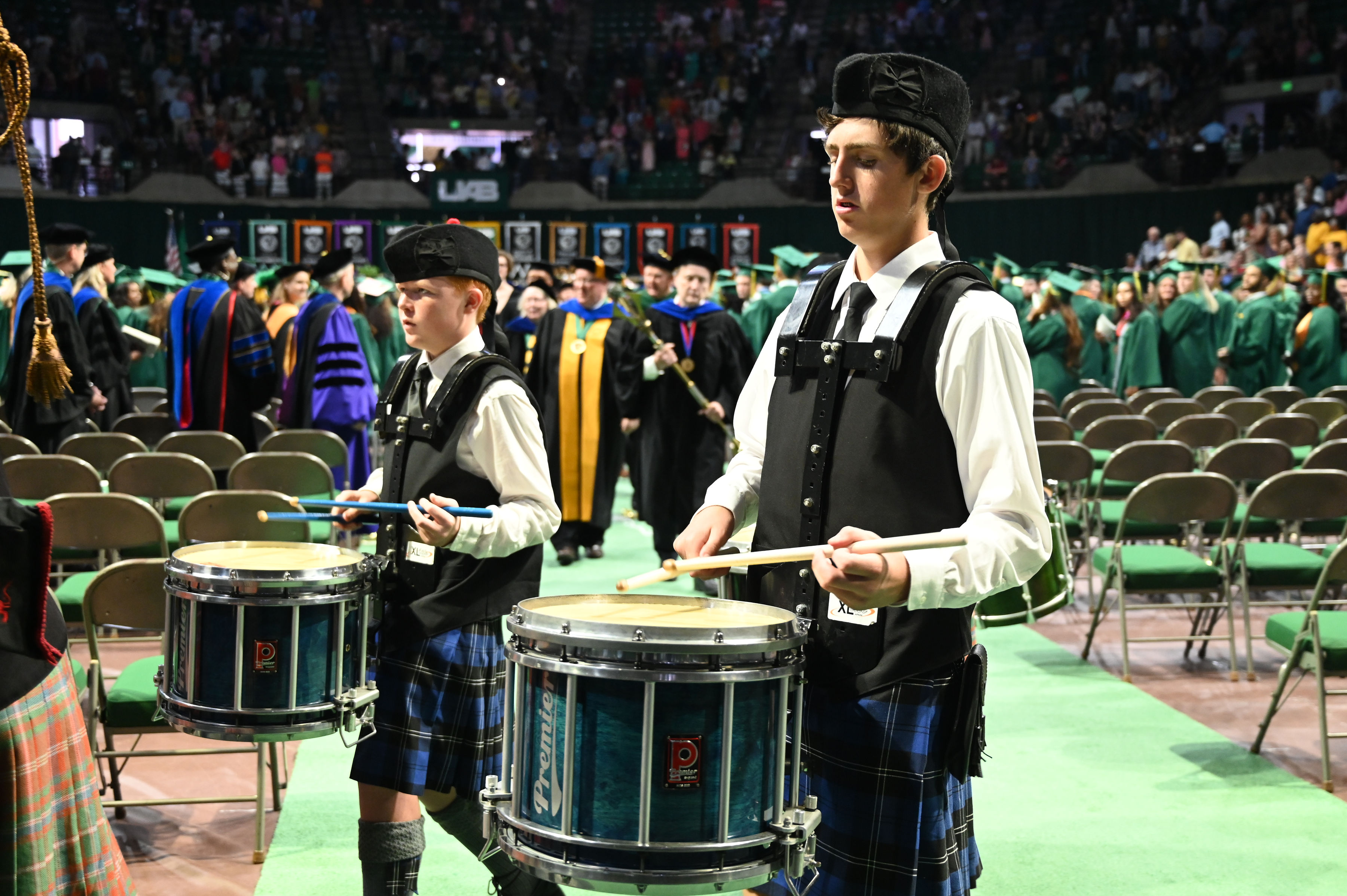 2019 UAB Summer Graduation – Hub City Highlanders